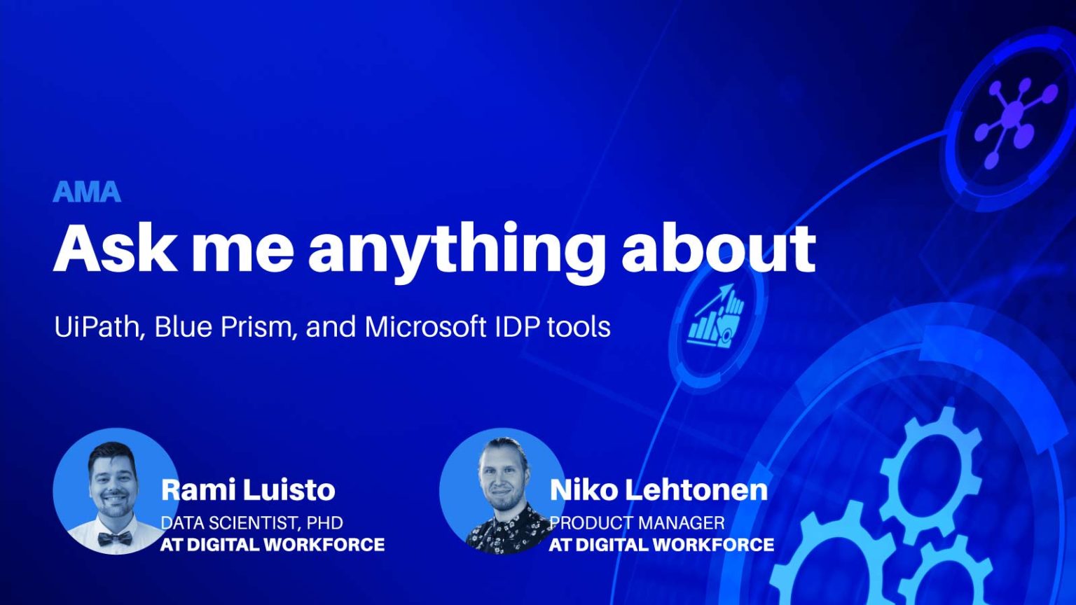 Webinar: UiPath, Blue Prism, and Microsoft IDP tools